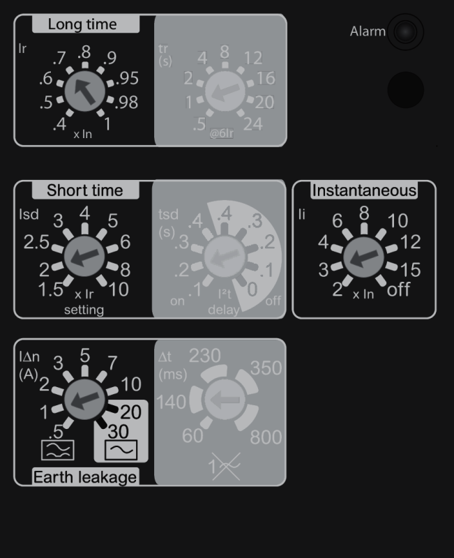 Setting MicroLogic 7.0 A Trip Unit - ComPacT NS MicroLogic A/E Trip Unit