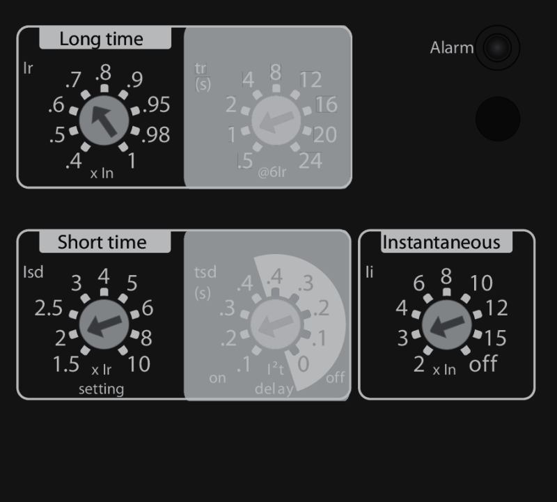 Ajuste de la unidad de control MicroLogic 5.0A/E - ComPacT NS ...