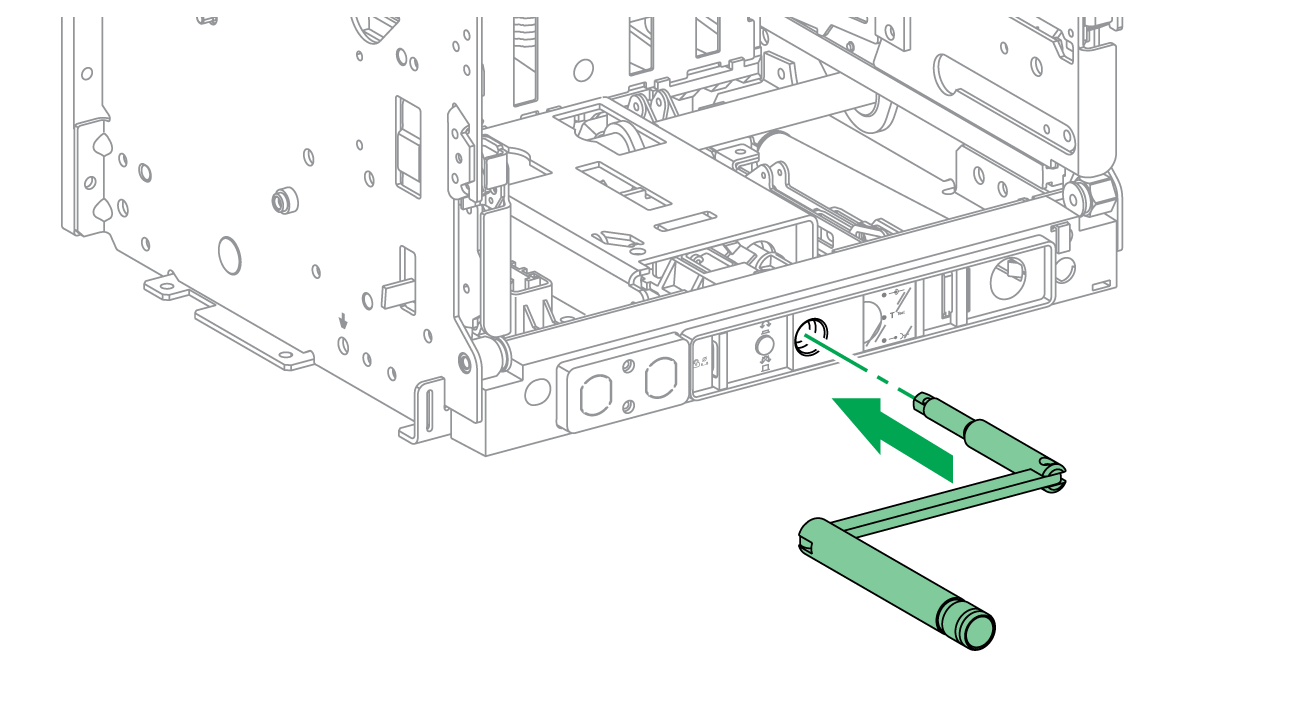 Chassis Locking in Any Position - EasyPact MVS2 TS Circuit Breaker User ...