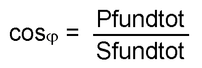 功率因数 PF 和 cos φ 的测量 - MicroLogic X User Guide