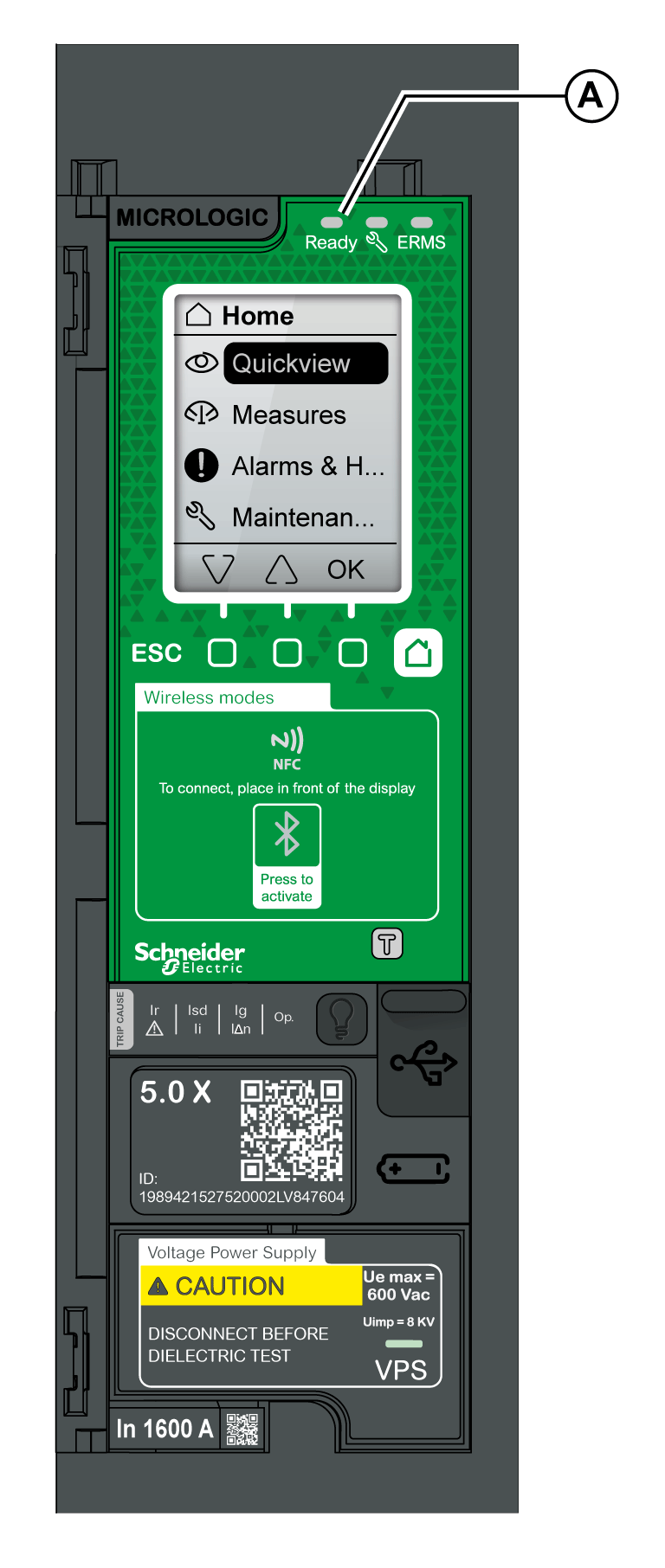监测脱扣电路 - MicroLogic X User Guide