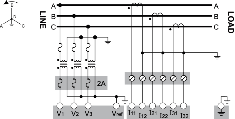 Wiring diagrams - ION8650